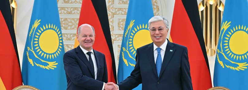 Лидеры Казахстана и Германии обсудили мирный план Китая и Бразилии по